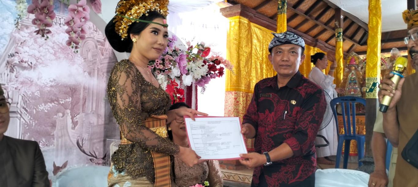 UPESAKSI PERKAWINAN WARGA - Website Desa Kaliasem